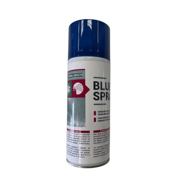 Blue Spray désinfection pro 400 ml by AGRIVET - Le Carré Farago