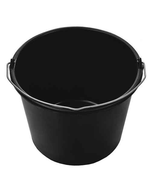 Seau noir 12 L pour niche Calfotel - Le Carré Farago